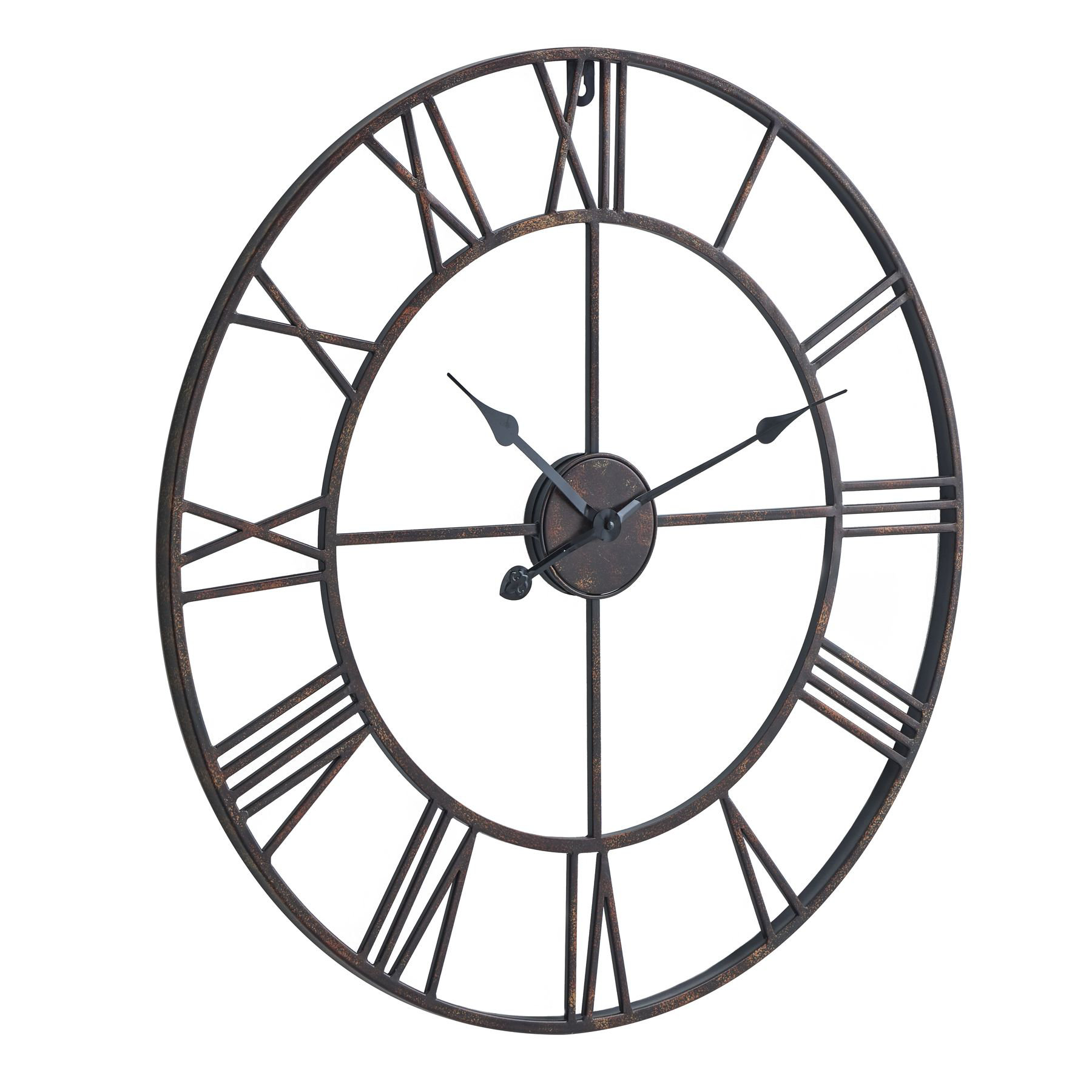 Borough Wharf White Skeleton Wall Clock | Wayfair.co.uk
