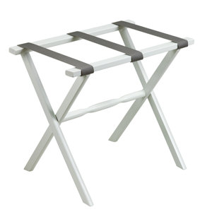Gate House Furniture Folding Wood Luggage Rack & Reviews | Wayfair