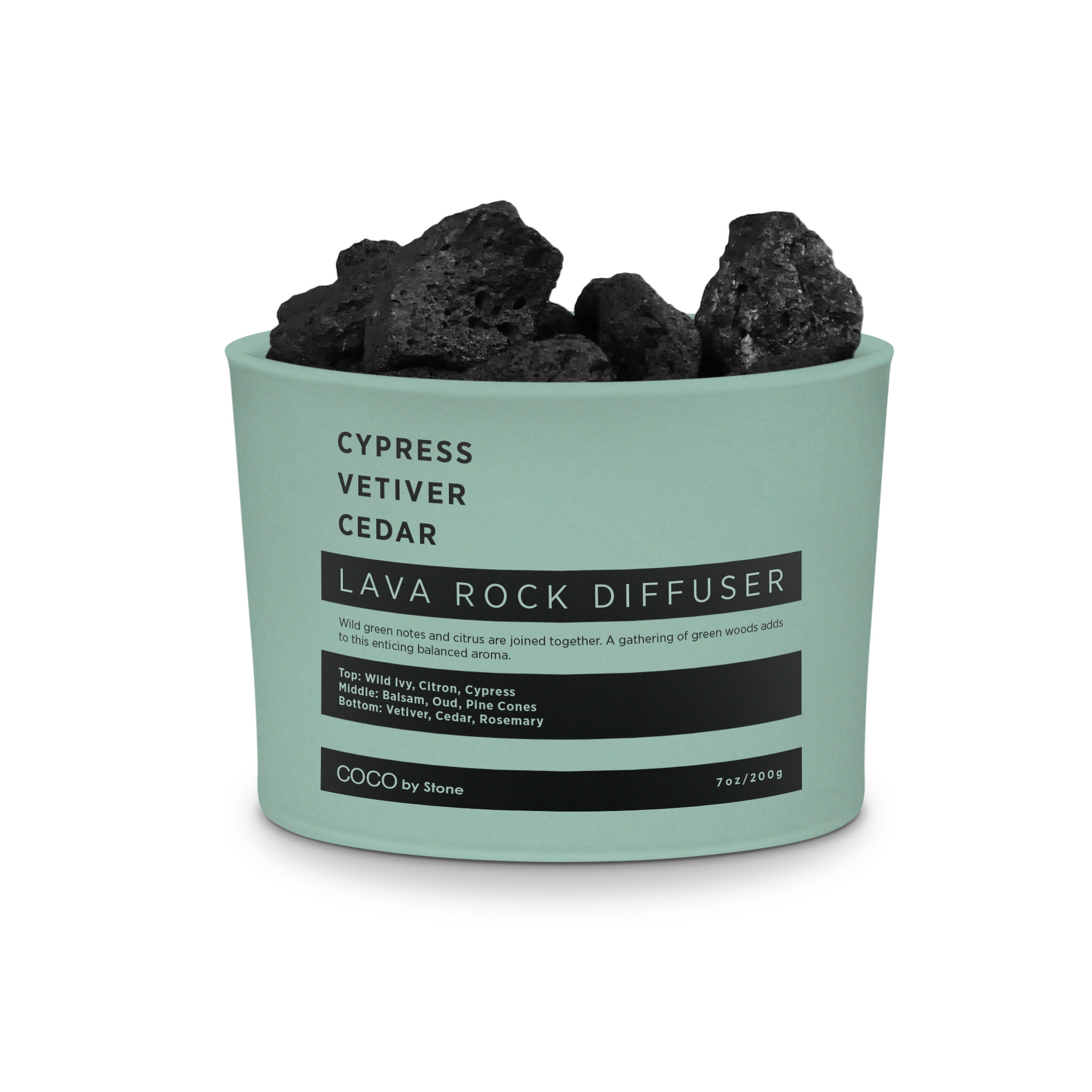 Ebern Designs Lava Rock Diffuser - Cypress | Vetiver | Cedar | Wayfair