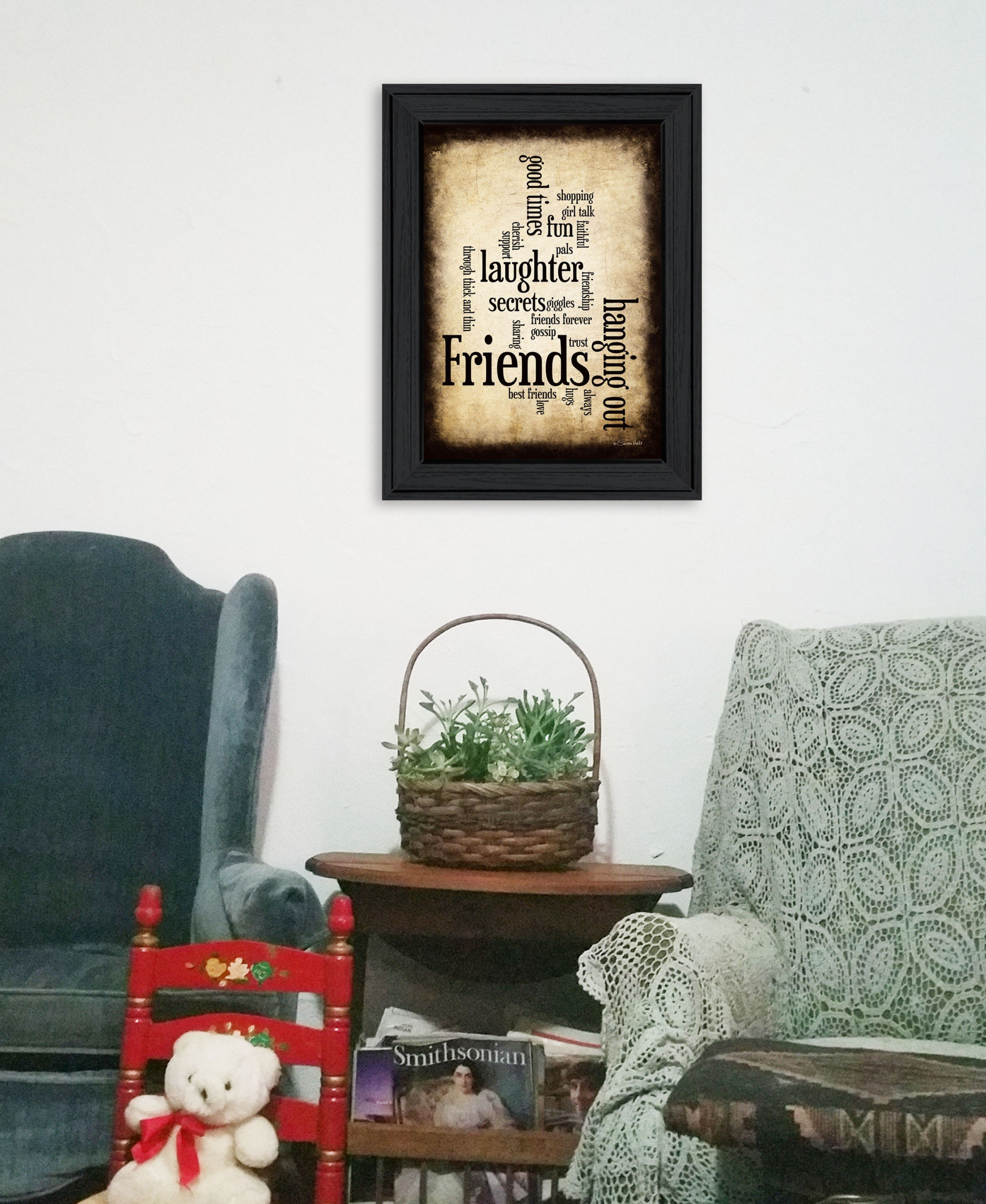 17 Stories Friends 1 Framed Print Wall Art | Wayfair
