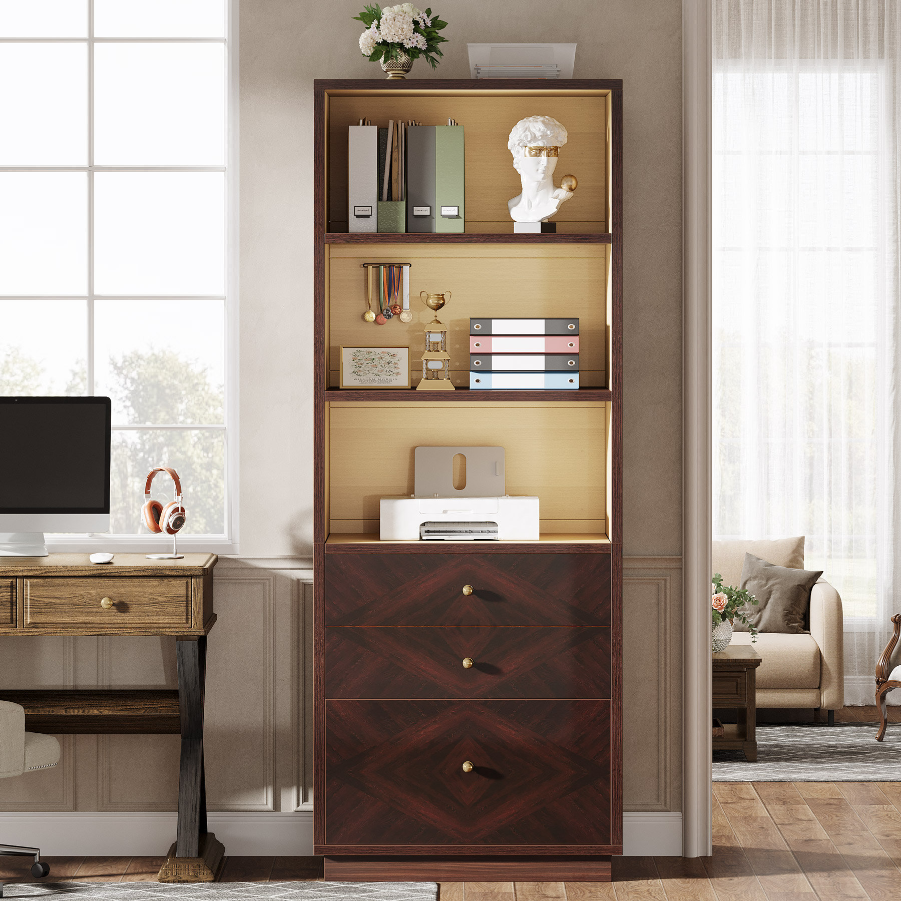 Inbox Zero Vertical File Cabinet - Wayfair Canada
