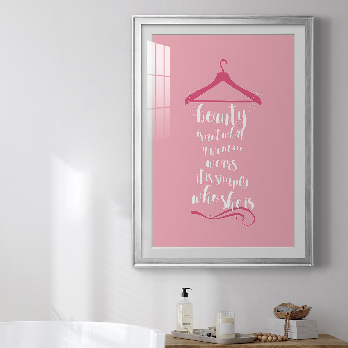 Trinx Beauty In Pink Premium Framed Print - Ready To Hang 46923 ...