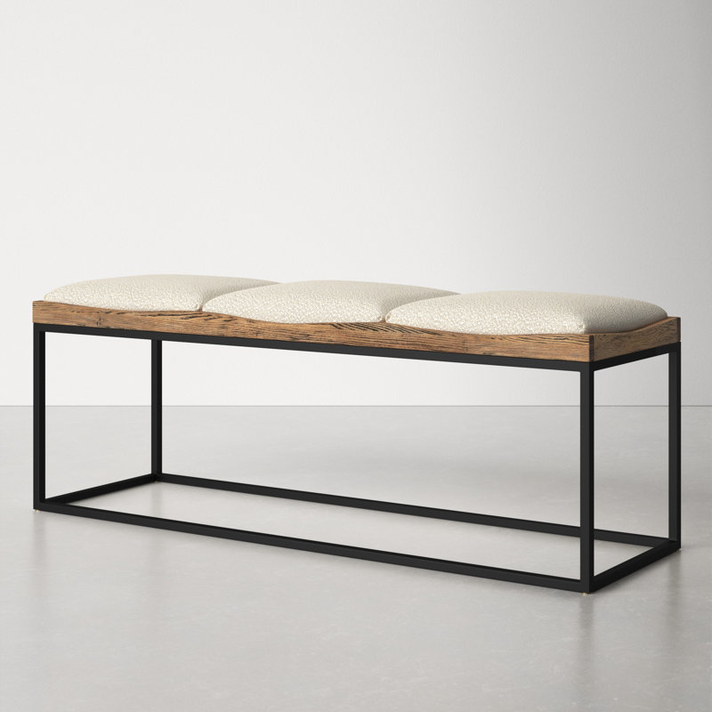 AllModern Ward Upholstered Bench & Reviews | Wayfair