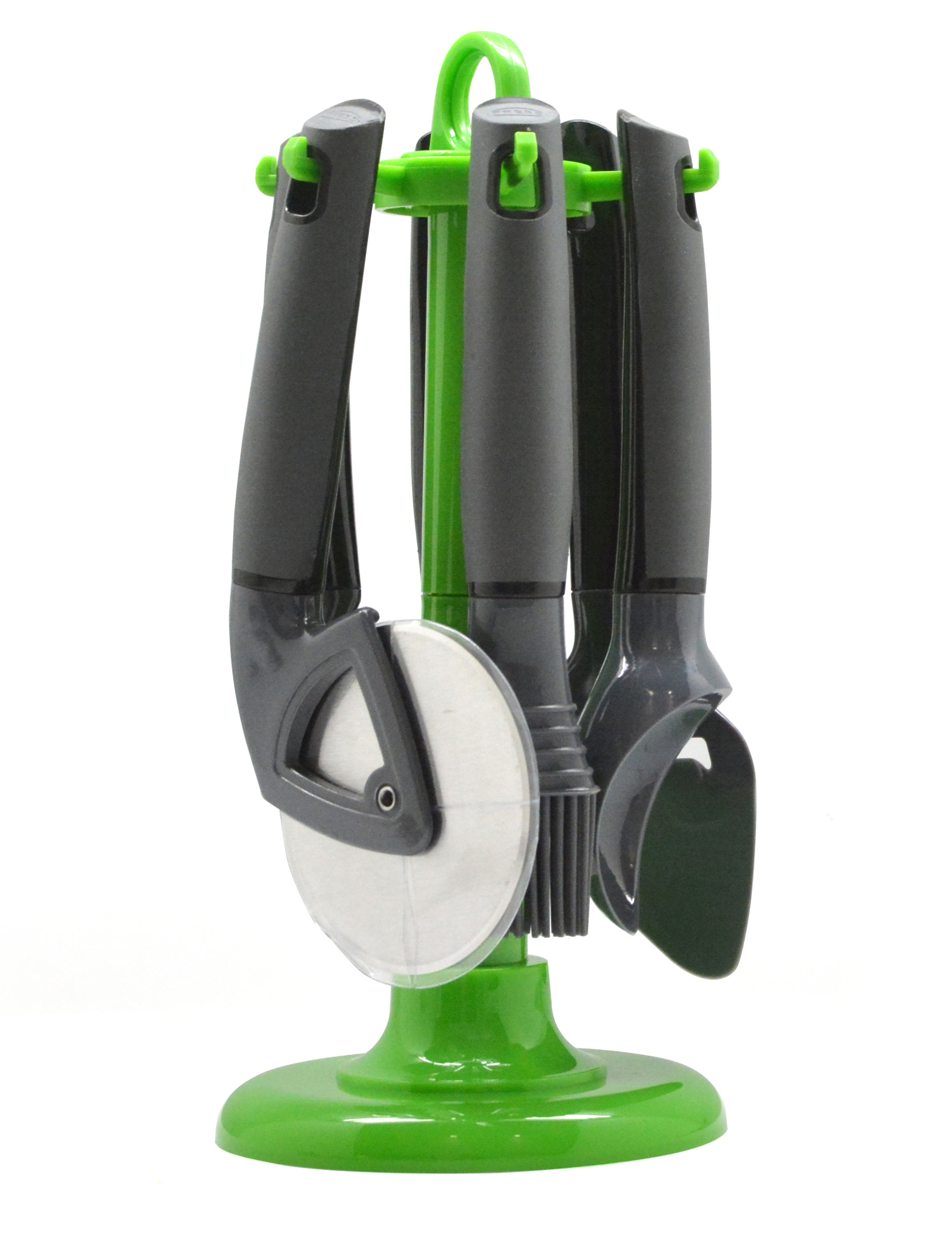 PRESS Press Kitchen Tools Gadgets Set, 6 Pieces With A Carousel Stand ...