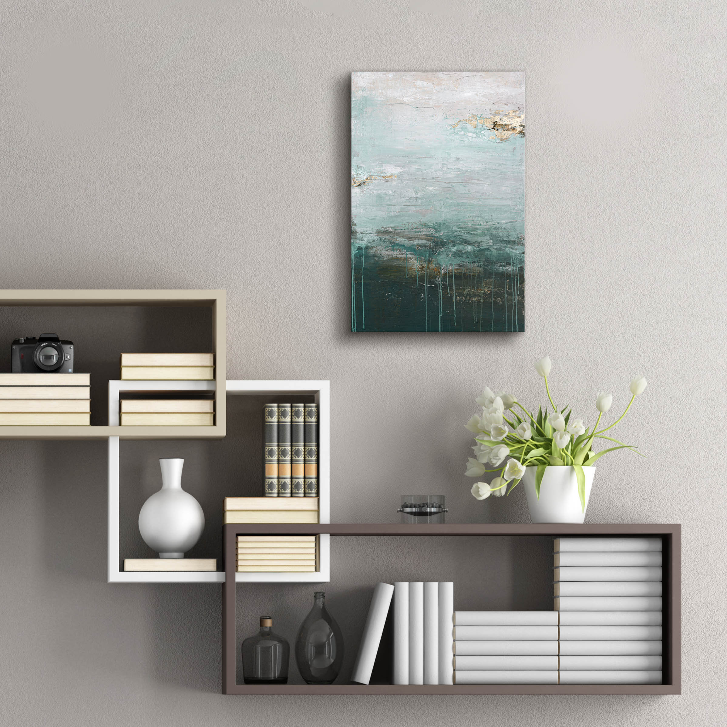 Wrought Studio™ 'Gradient Grace' by Design Fabrikken Acrylic Wall Art | Wayfair