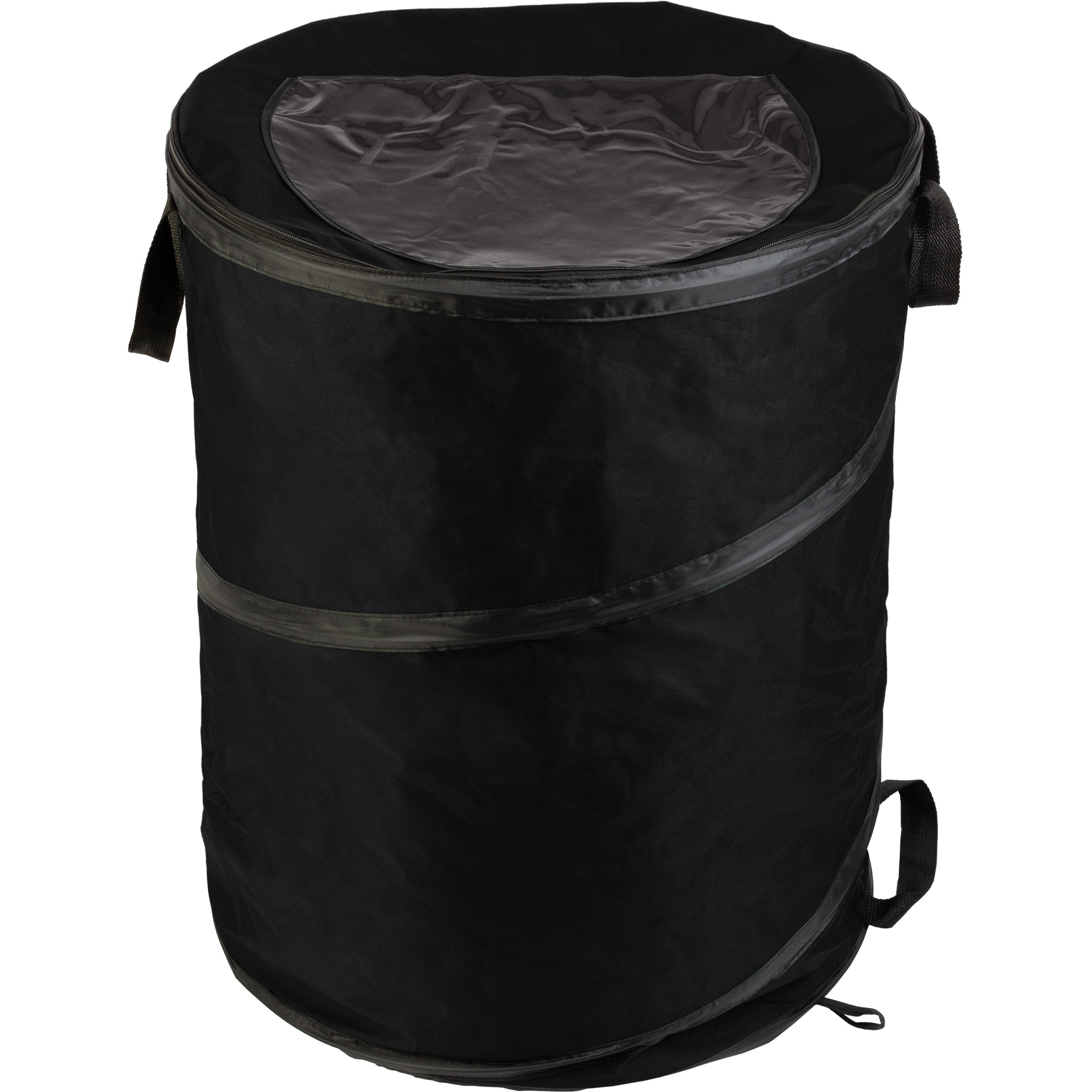Wakeman Outdoors 46-Gallon Pop Up Trash Can - Collapsible Trash Can ...