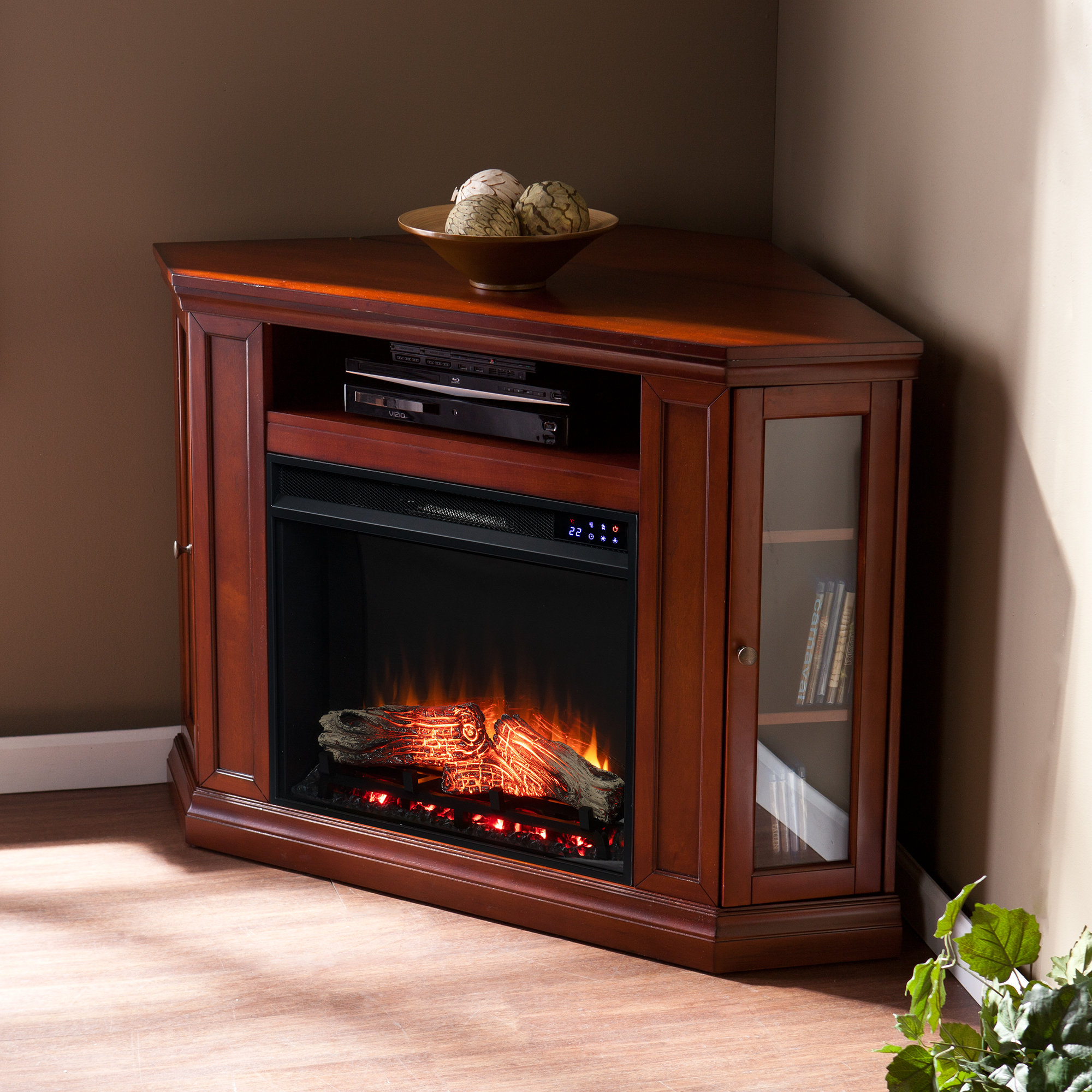 Darby Home Co Norcott Electric Fireplace & Reviews | Wayfair
