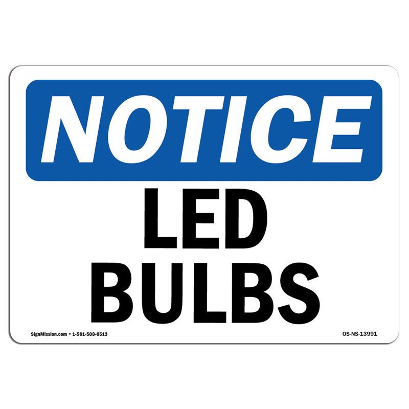 SignMission Led Bulbs Sign | Wayfair