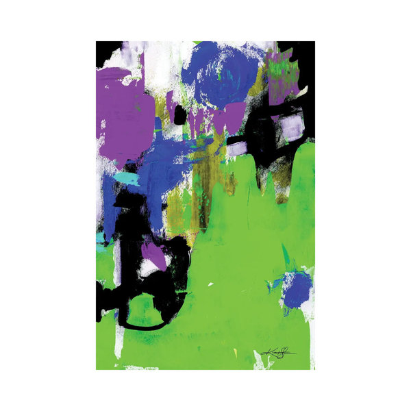 Metro Lane Color Song XXIV-III by Kathy Morton Stanion - Wrapped Canvas ...