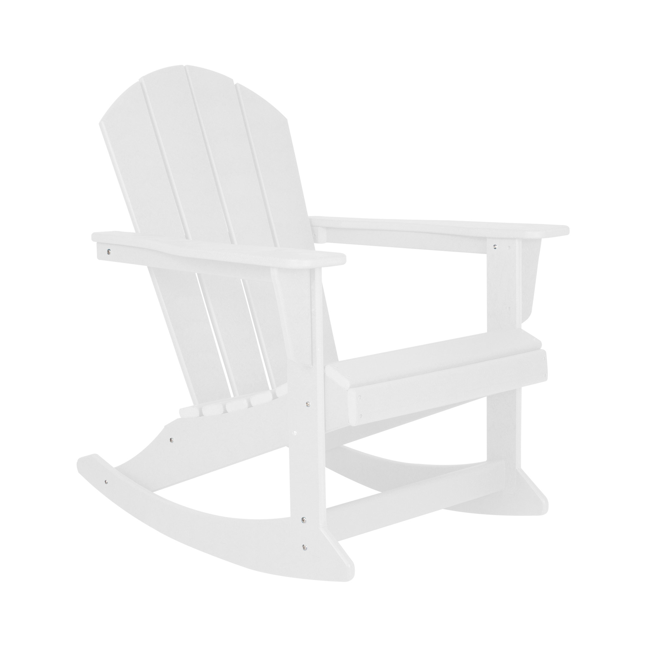 Rosecliff Heights Outdoor Danko Rocking Plastic Chair & Reviews | Wayfair