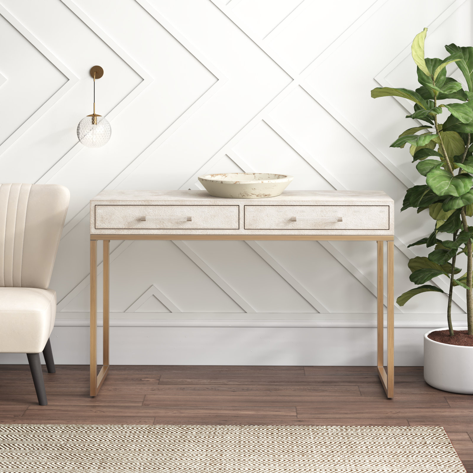Wade Logan® Cadesha 48'' Console Table & Reviews | Wayfair