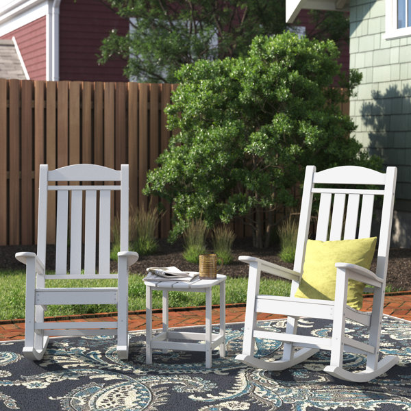POLYWOOD® Presidential Rocker 3-Piece Set & Reviews | Wayfair