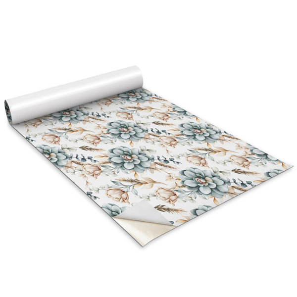 Marlow Home Co. Anhat 100 cm x 50 cm Matte Peel & Stick Wallpaper Roll ...