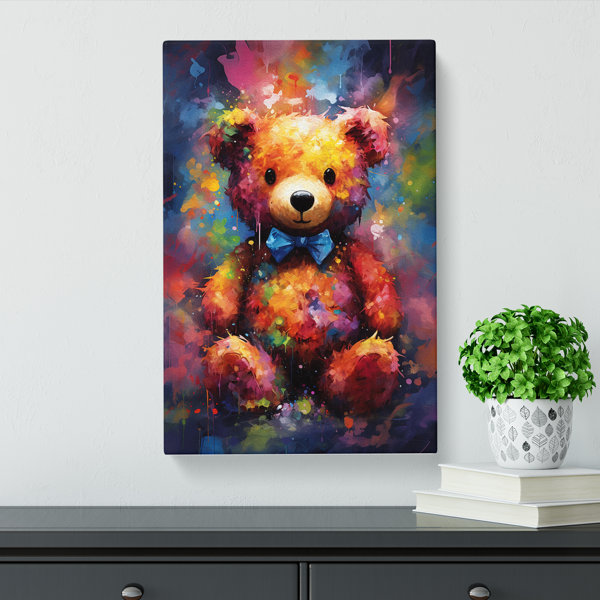 Alpen Home Teddy Bear Abstract - Art Prints | Wayfair.co.uk