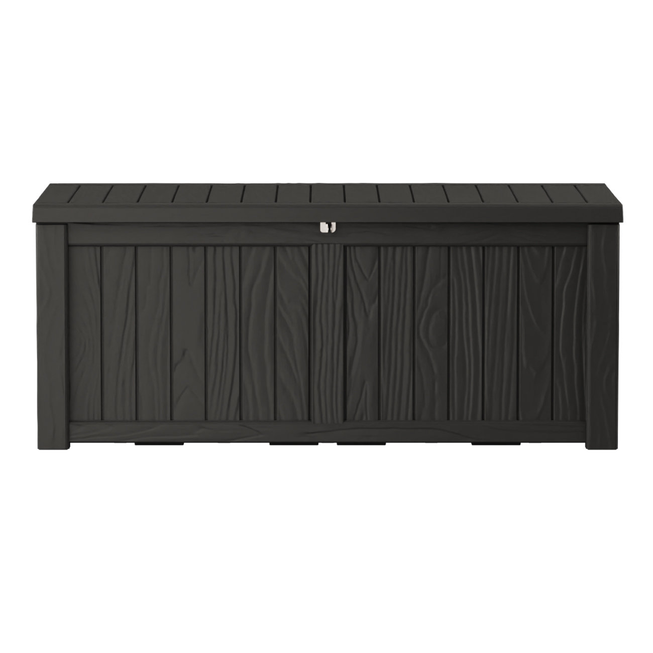 Emperic Design 120 Gallon Water Resistant Resin Lockable Deck Box ...