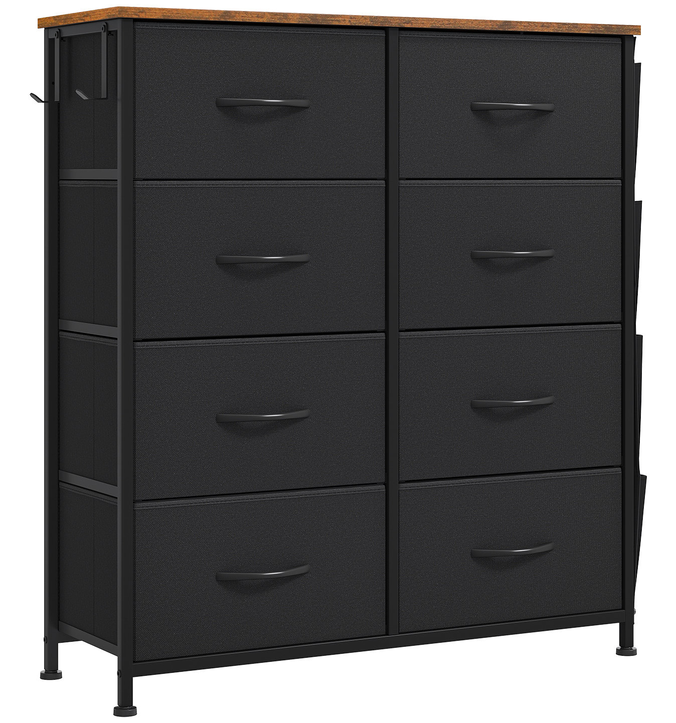 17 Stories 86Cm W Chest Of Drawers 8-Drawer Bedroom Drawers | Wayfair.co.uk