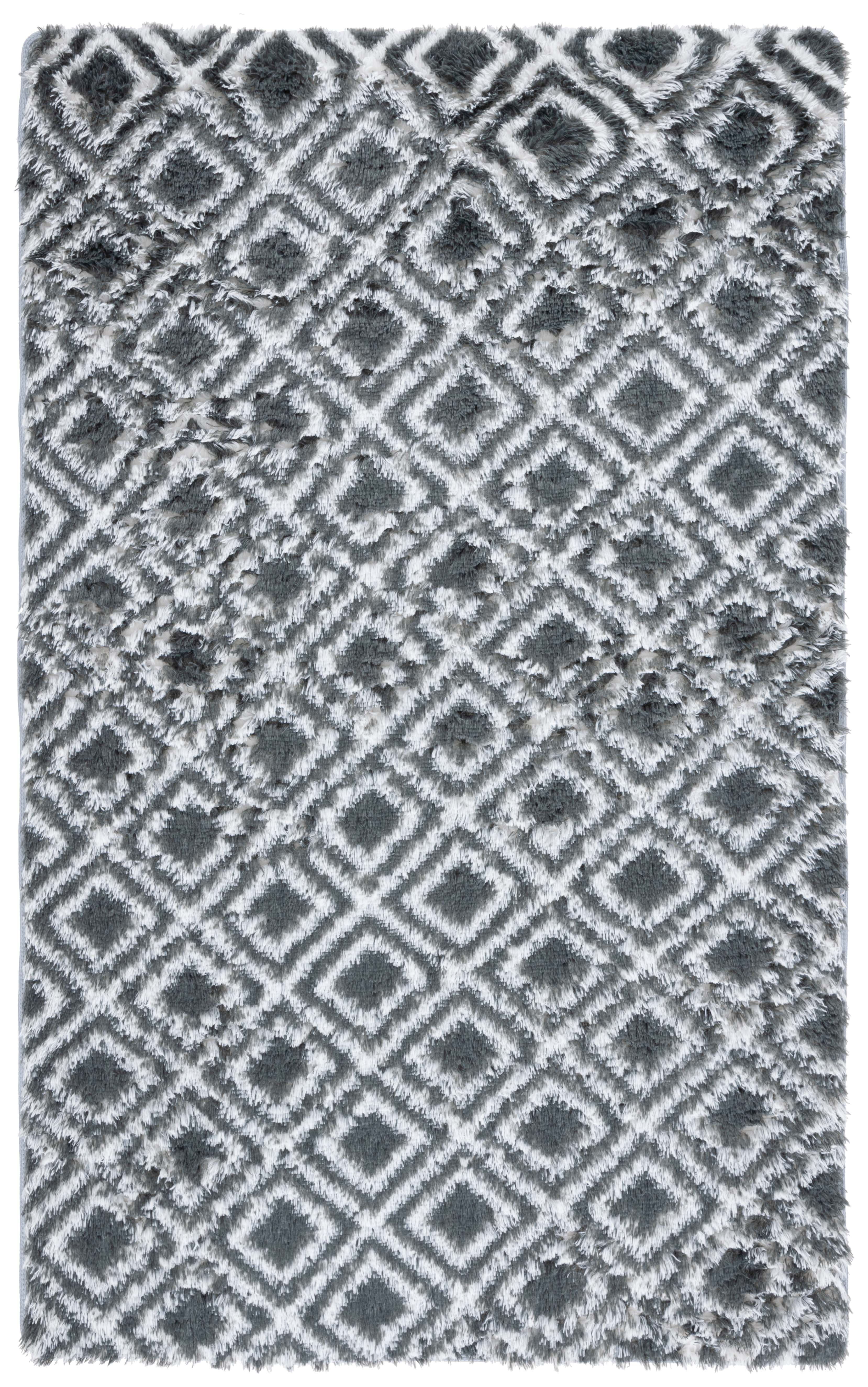 Mercer41 Zoba Shag Performance Geometric Rug | Wayfair