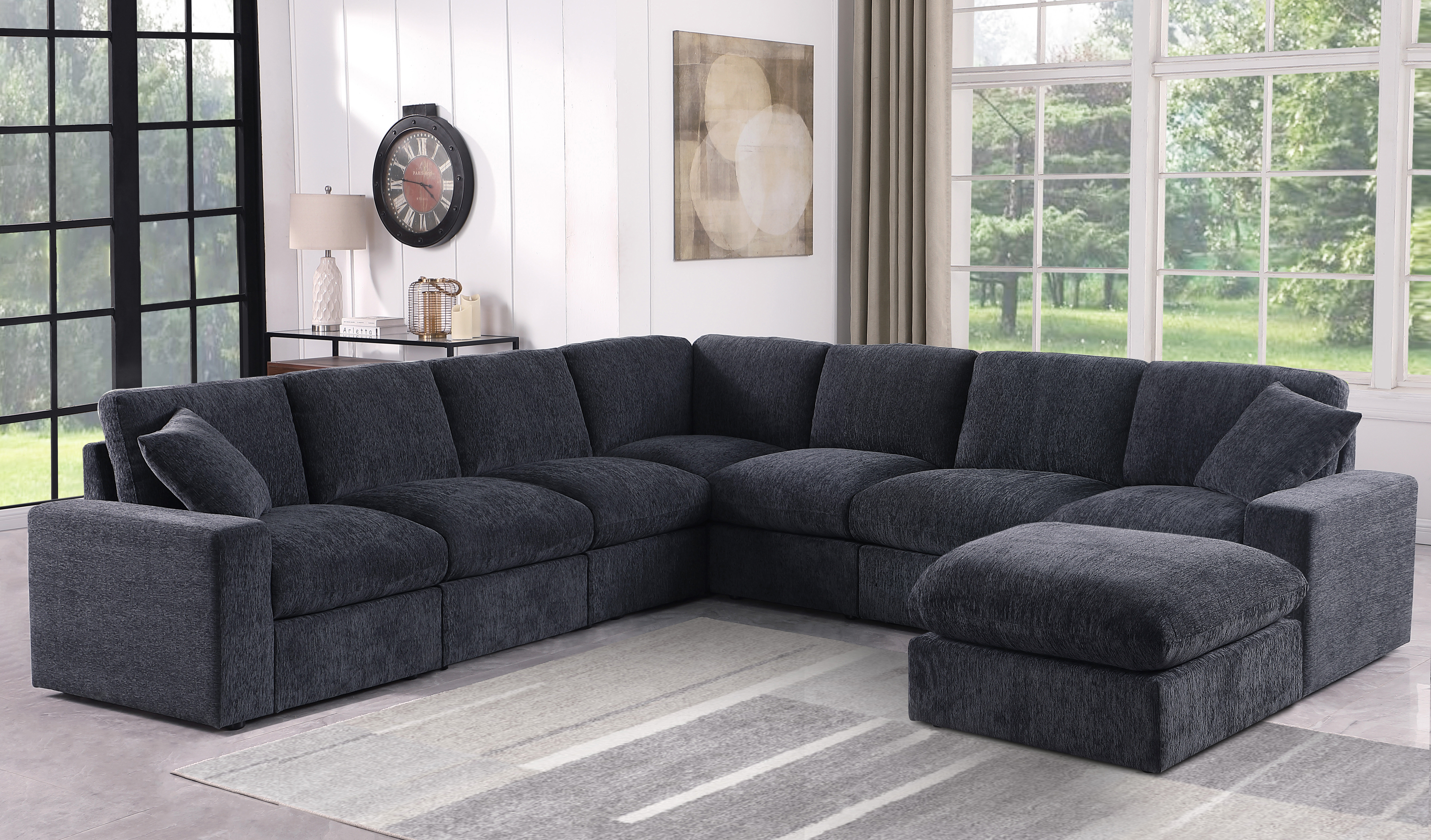 Wade Logan Balliet Upholstered Sectional & Reviews - Wayfair Canada