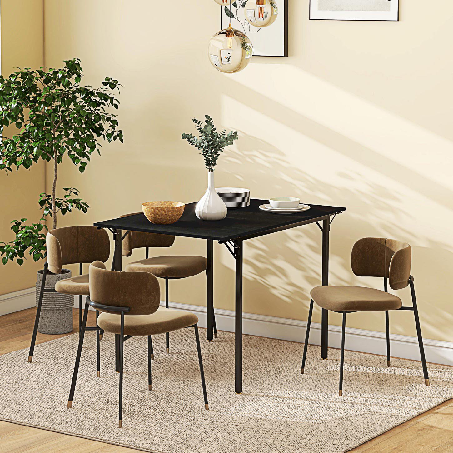space saving drop leaf table