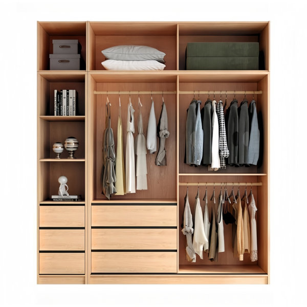 marlao Modern Simple Fashion Wardrobe | Wayfair