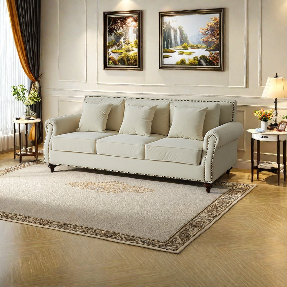 Merting American Countryside Style Lazy Mini Sofa | Wayfair