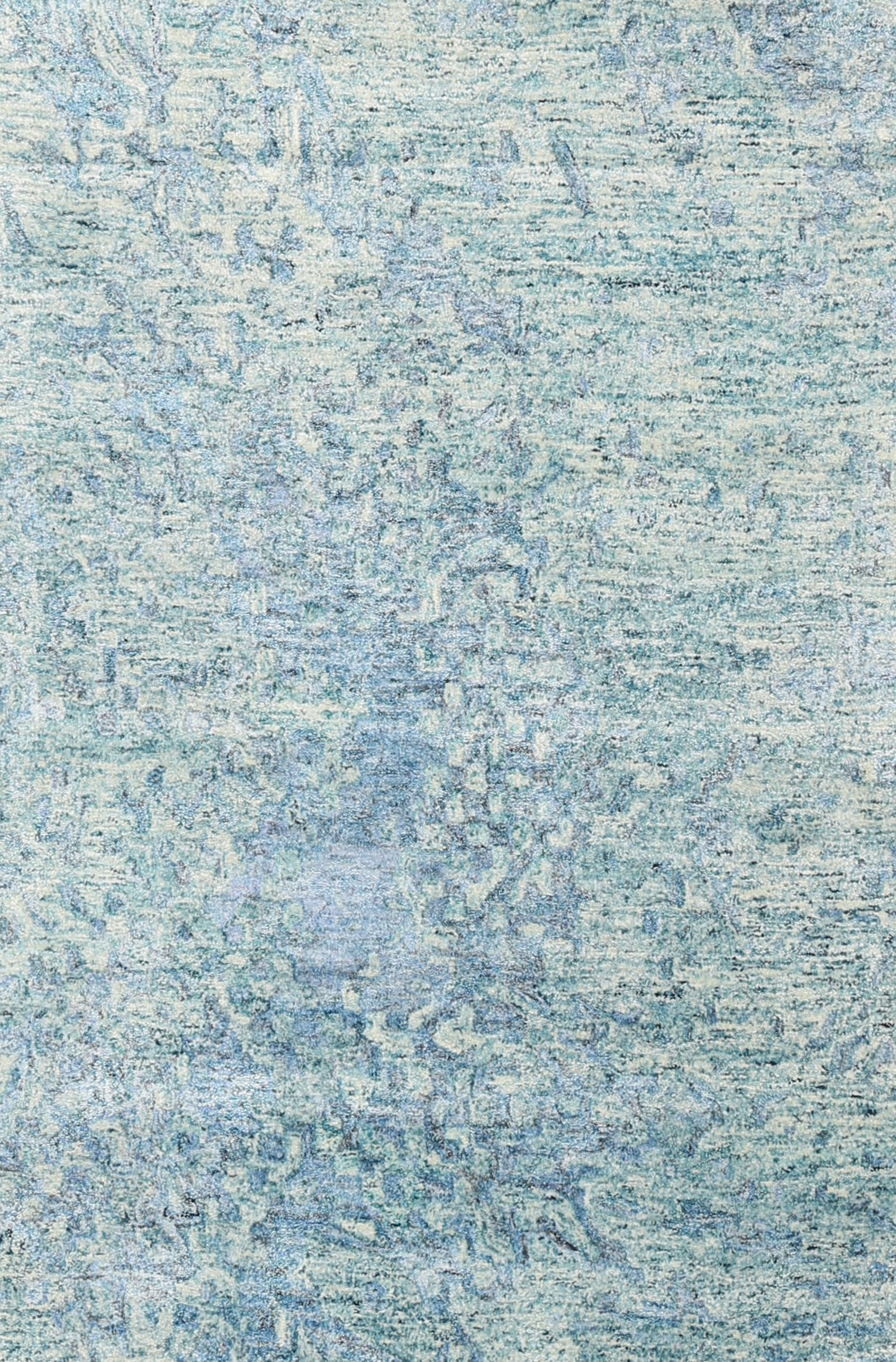 Highland Dunes Langan Hand-Tufted Wool Blue Area Rug | Wayfair