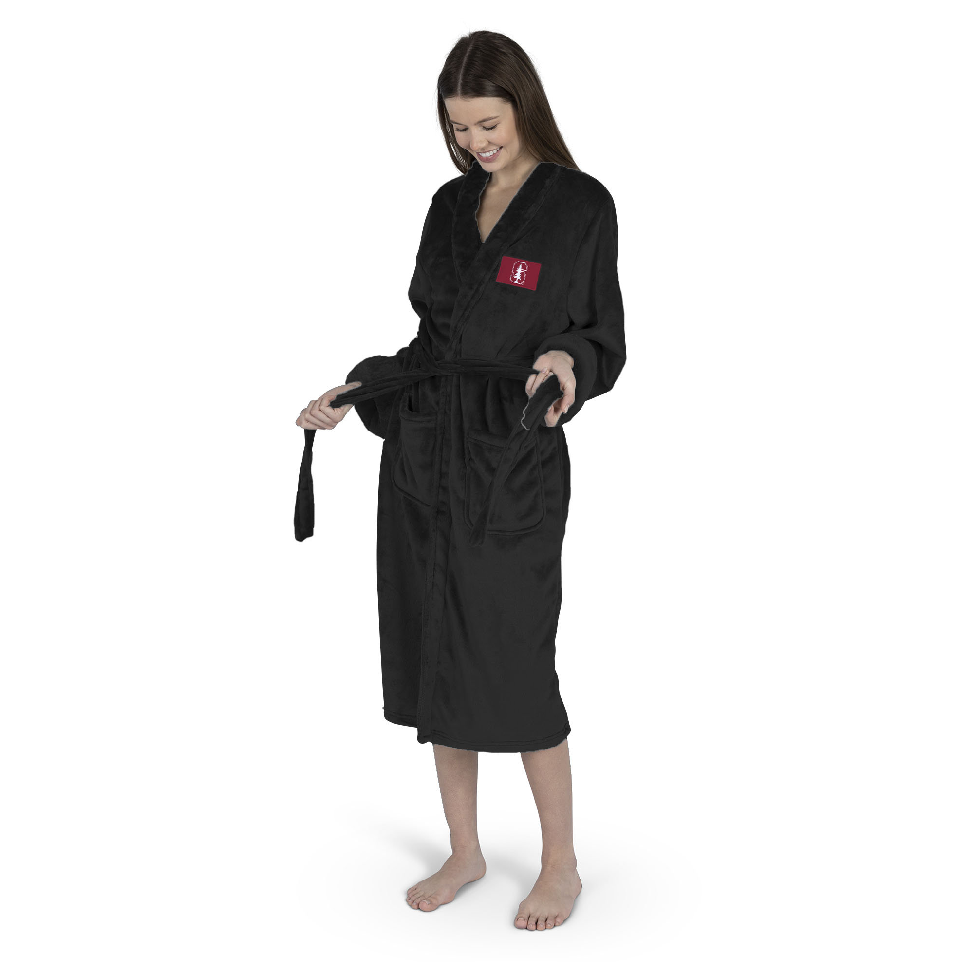 Wildon Home® NCAA Stanford Cardinal Team Pride Silk Touch Robe, Sport ...