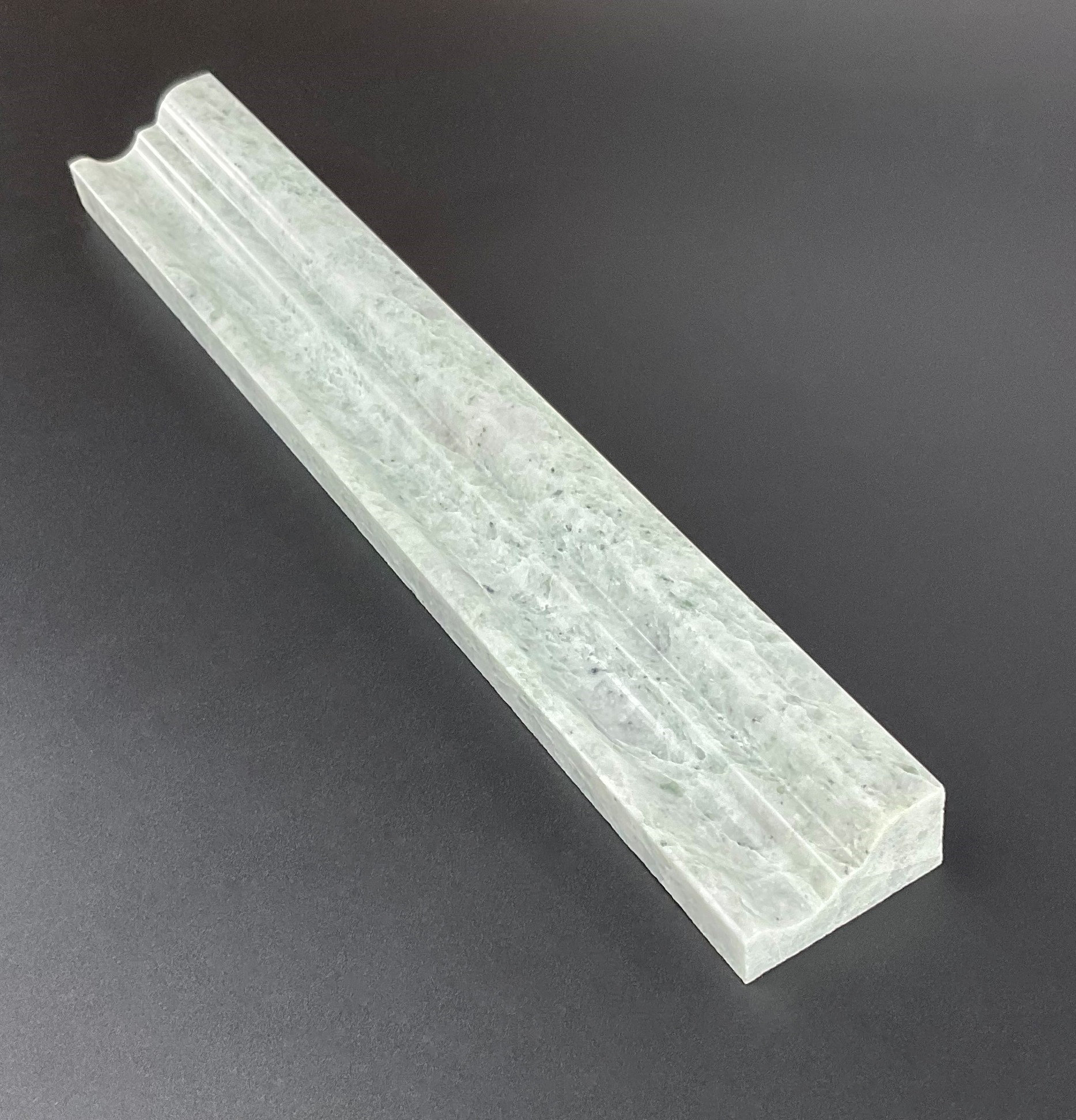 ES Stone 12" L x 1.8" W Marble Chair Rail Tile Trim & Reviews | Wayfair