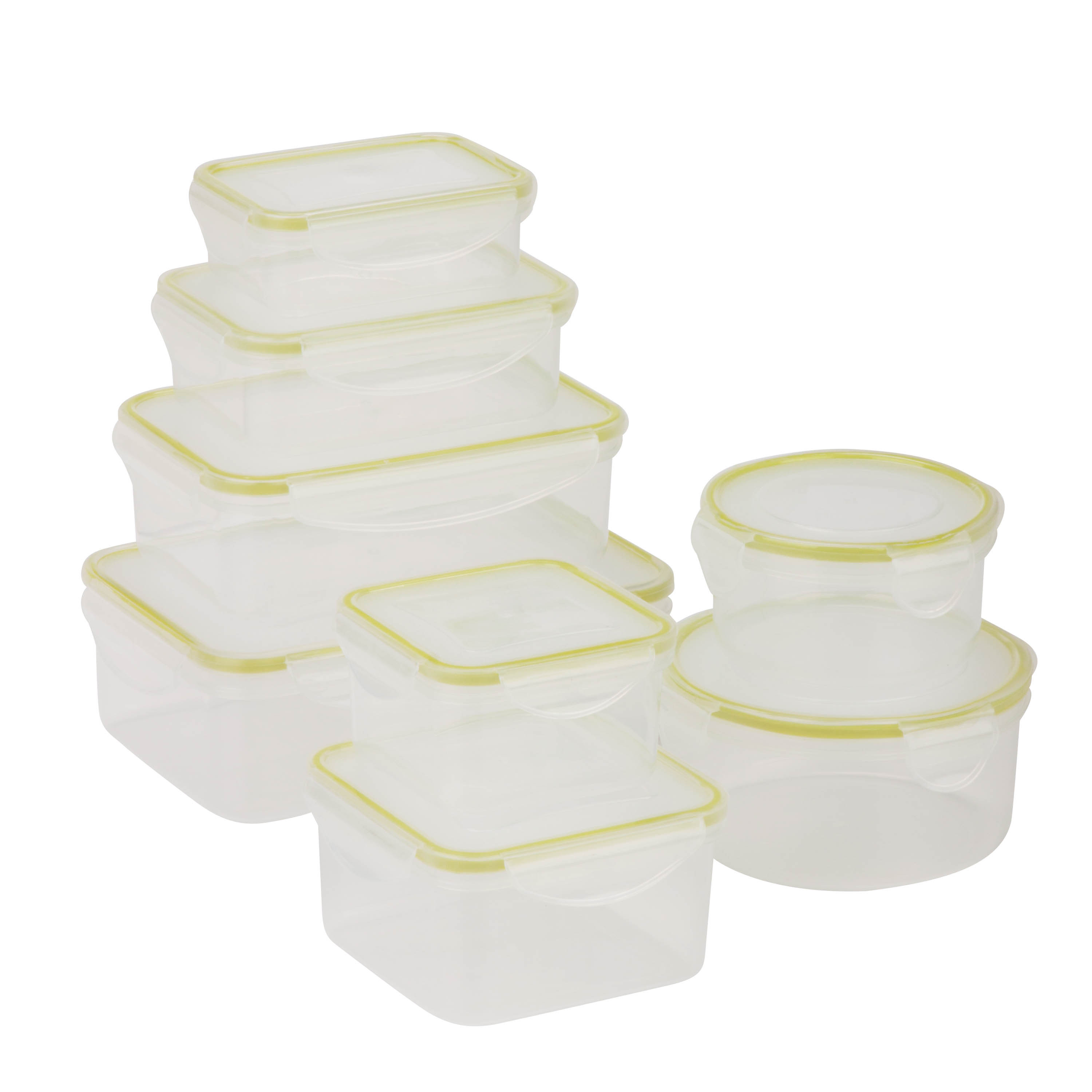 Wayfair Basics® Binegar 8 Container Food Storage Container Set ...