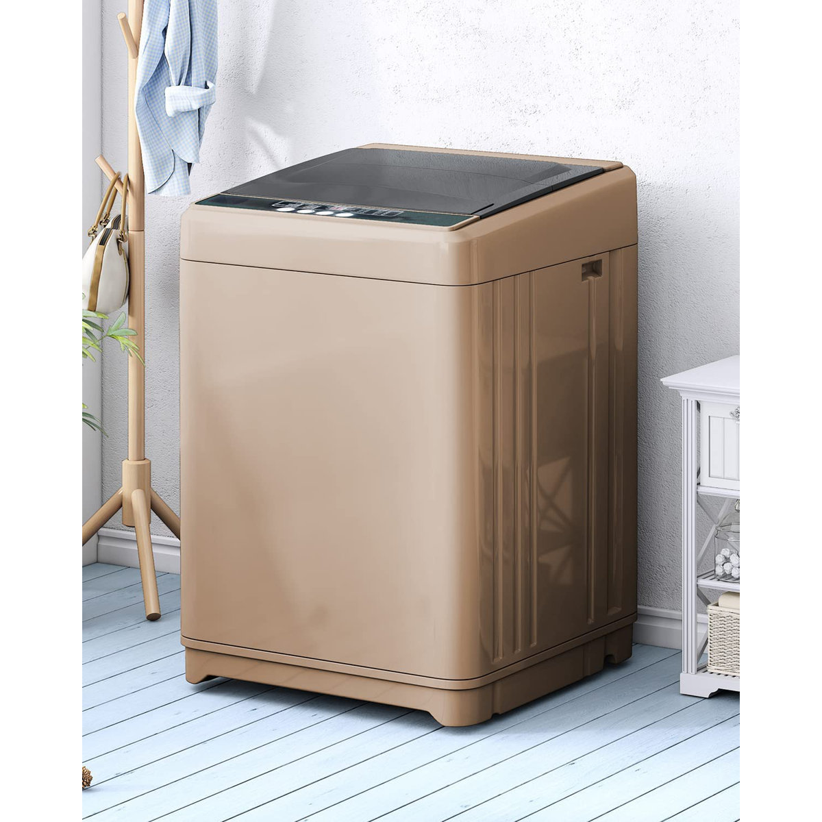 Tabu Full-automatic Washing Machine, 17.6lbs Portable Washing Machine ...