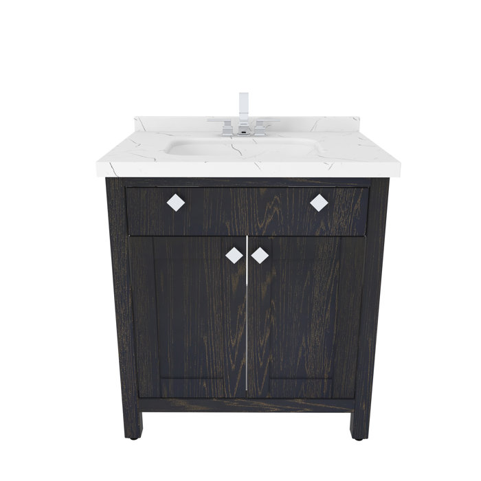 Wildon Home® Elfand 31'' Free-standing Single Bathroom Vanity with ...
