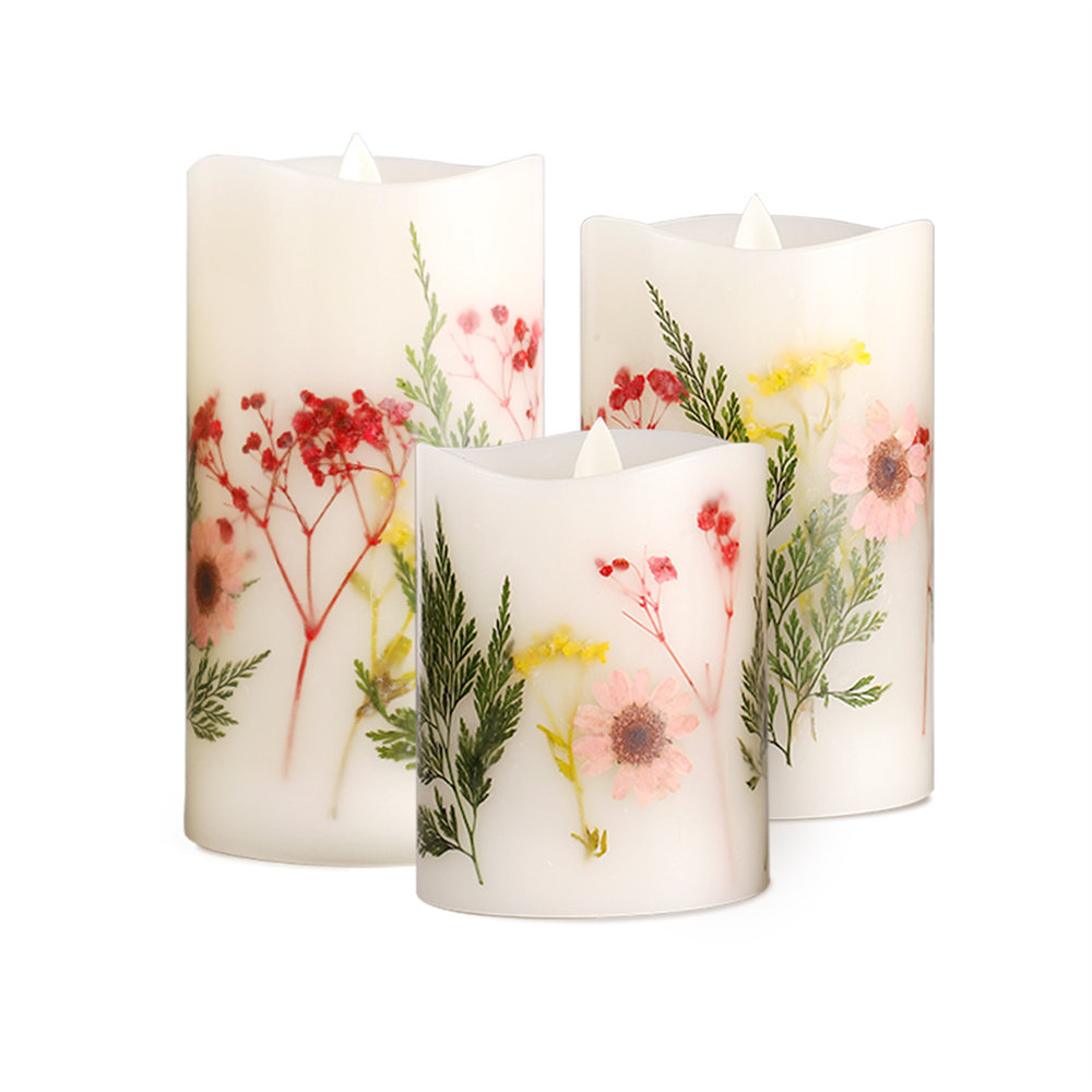 Red Barrel Studio® Unscented Flameless Candle & Reviews | Wayfair