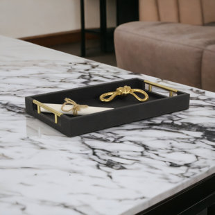 Rectangle Decorative Trays You'll Love | Wayfair