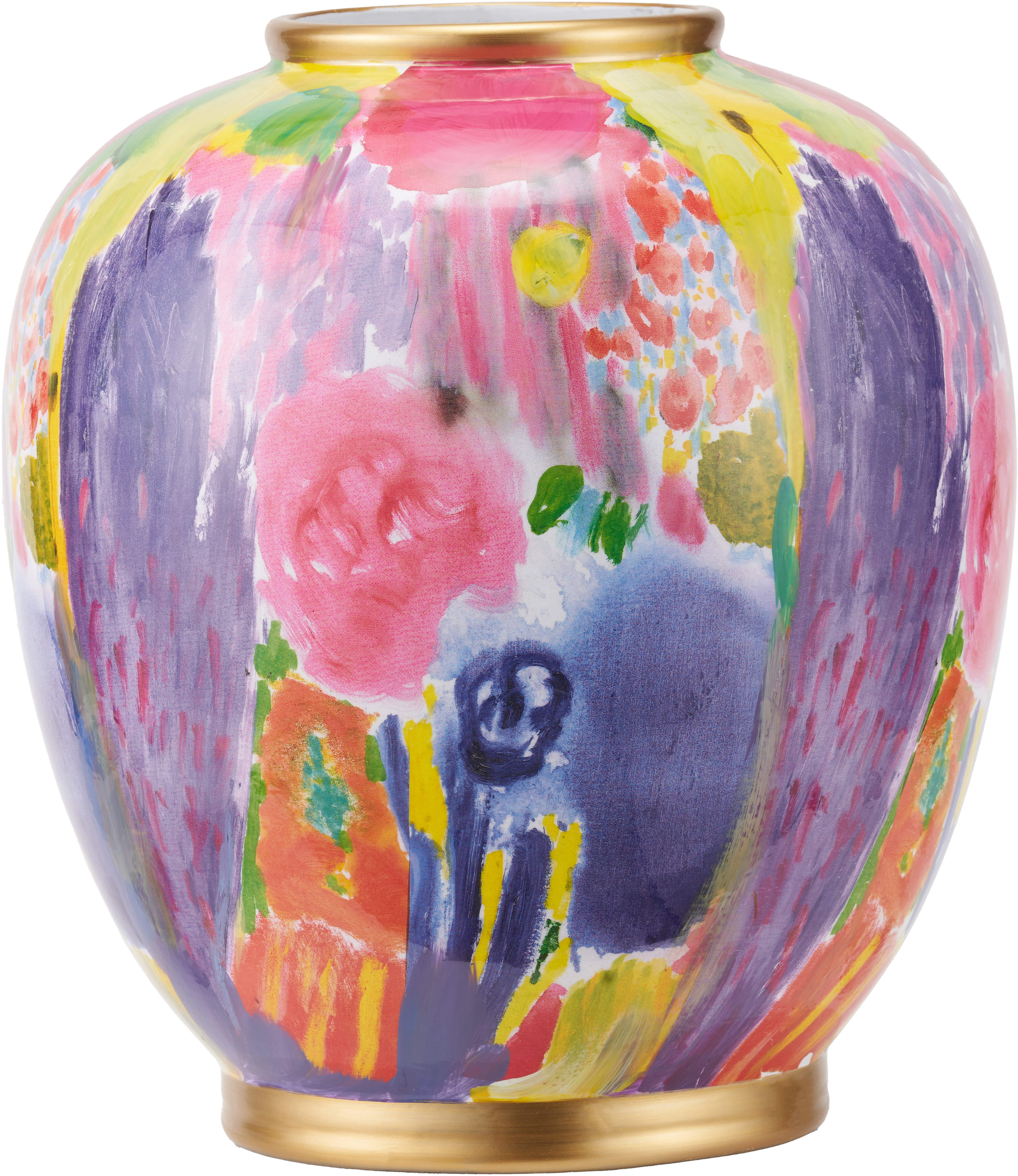 Pacific Lifestyle Matisse Multi Colour Ceramic Urn Vase | Wayfair.co.uk