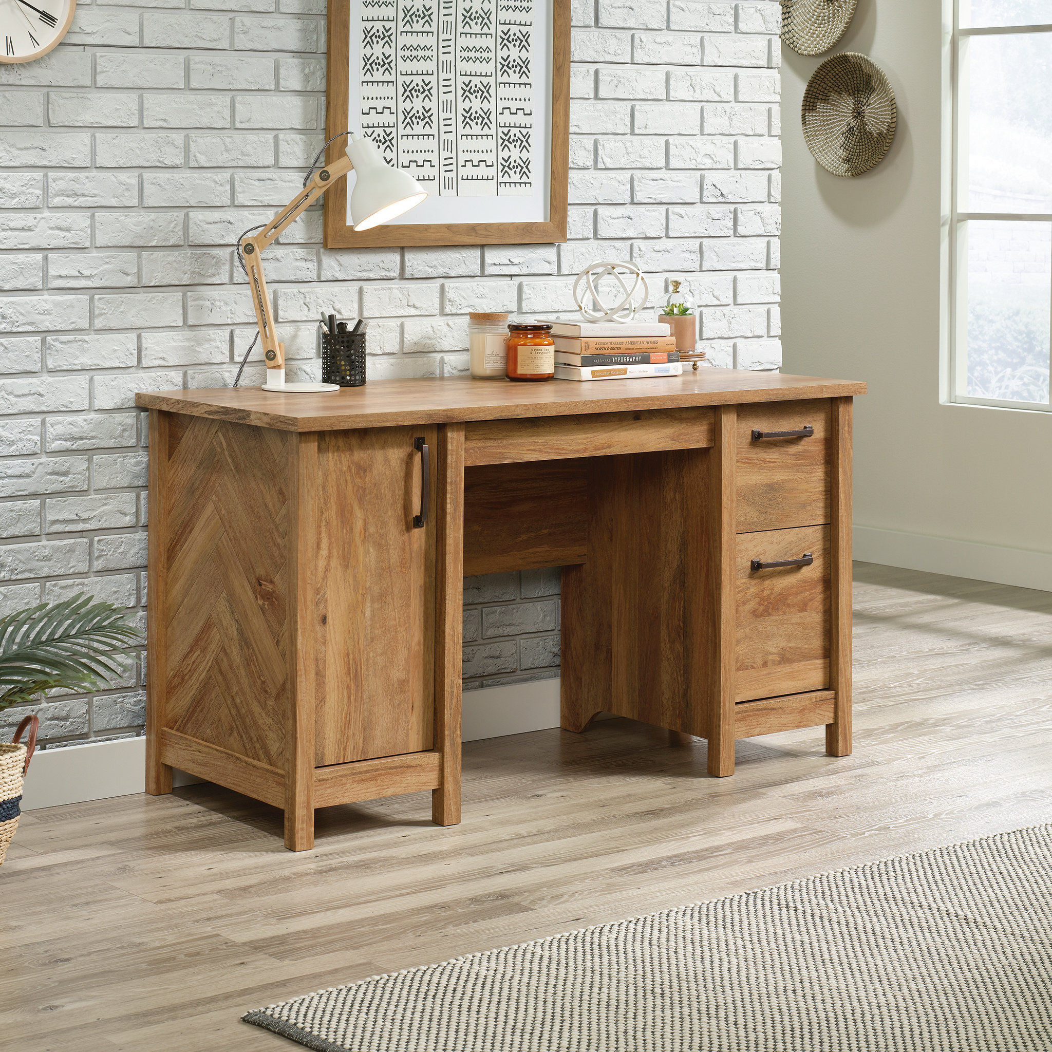 Laurel Foundry Modern Farmhouse Mccaslin Computer Desk & Reviews | Wayfair