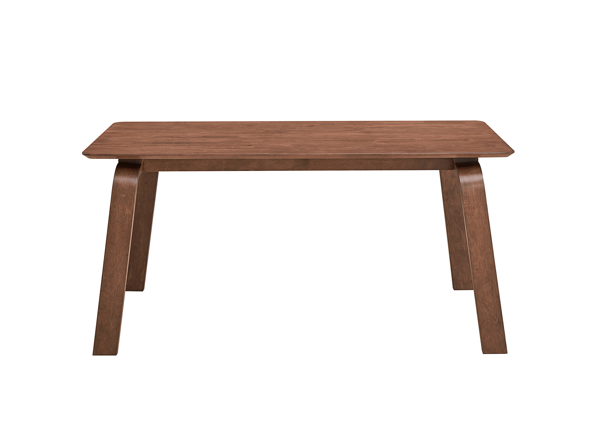 Loon Peak® Ginny Walnut Finish Dining Table | Wayfair