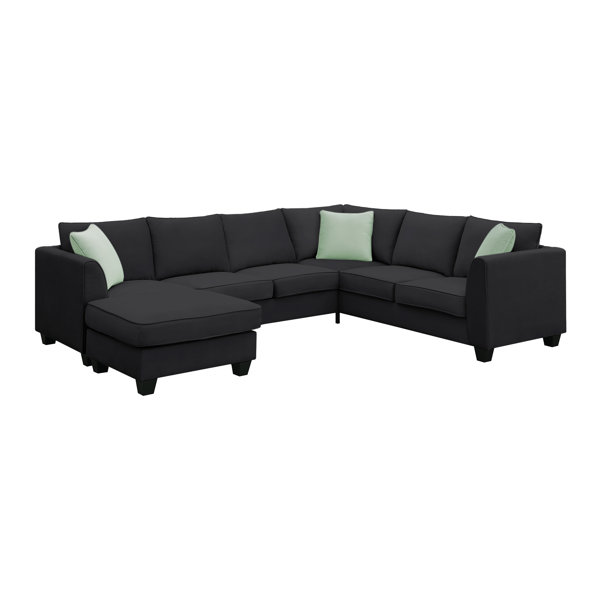 Ebern Designs Katinka 3 - Piece Upholstered Sectional | Wayfair