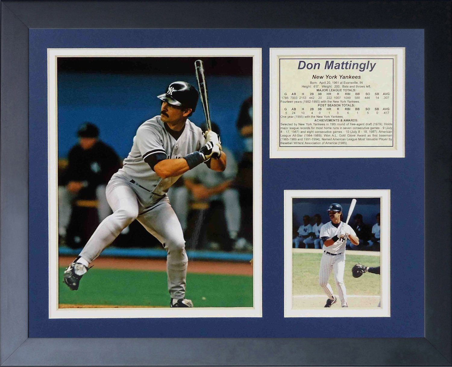 Legends Never Die Don Mattingly Framed Memorabilia | Wayfair