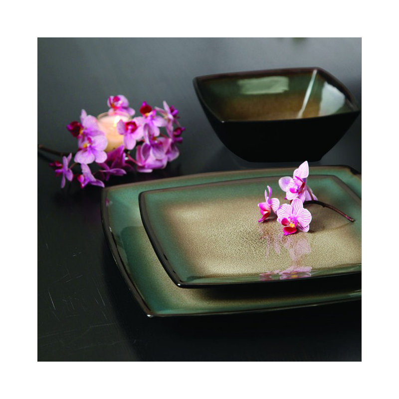 Gibson 16 Piece Dinnerware Set, Service for 4 & Reviews | Wayfair