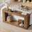 George Oliver Narrow Wood Console Table With Storage For Entryway Sofa ...