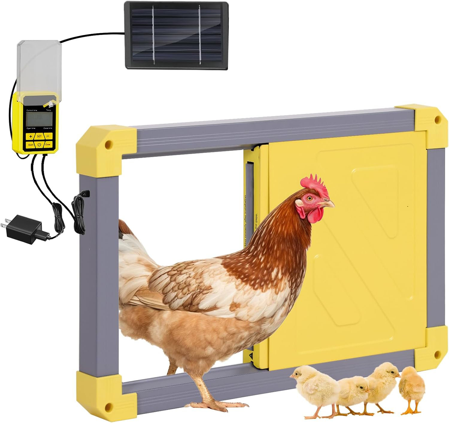 Tucker Murphy Pet™ Chicken Coop Door Opener with Heating and Anti-Pinch ...