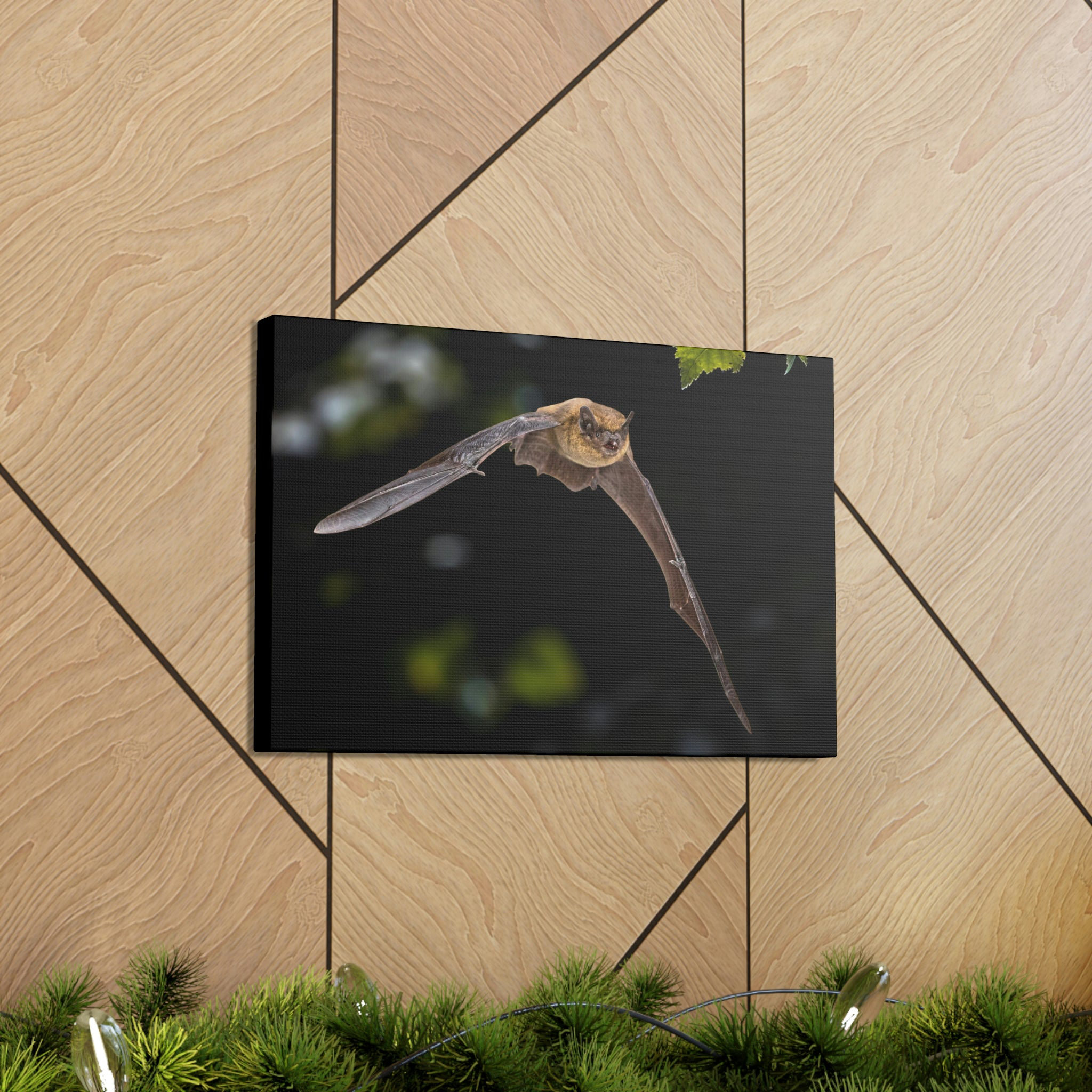 Latitude Run® Vampire Bat Hunting Vampire Bat on Hunt Print Animal Wall ...