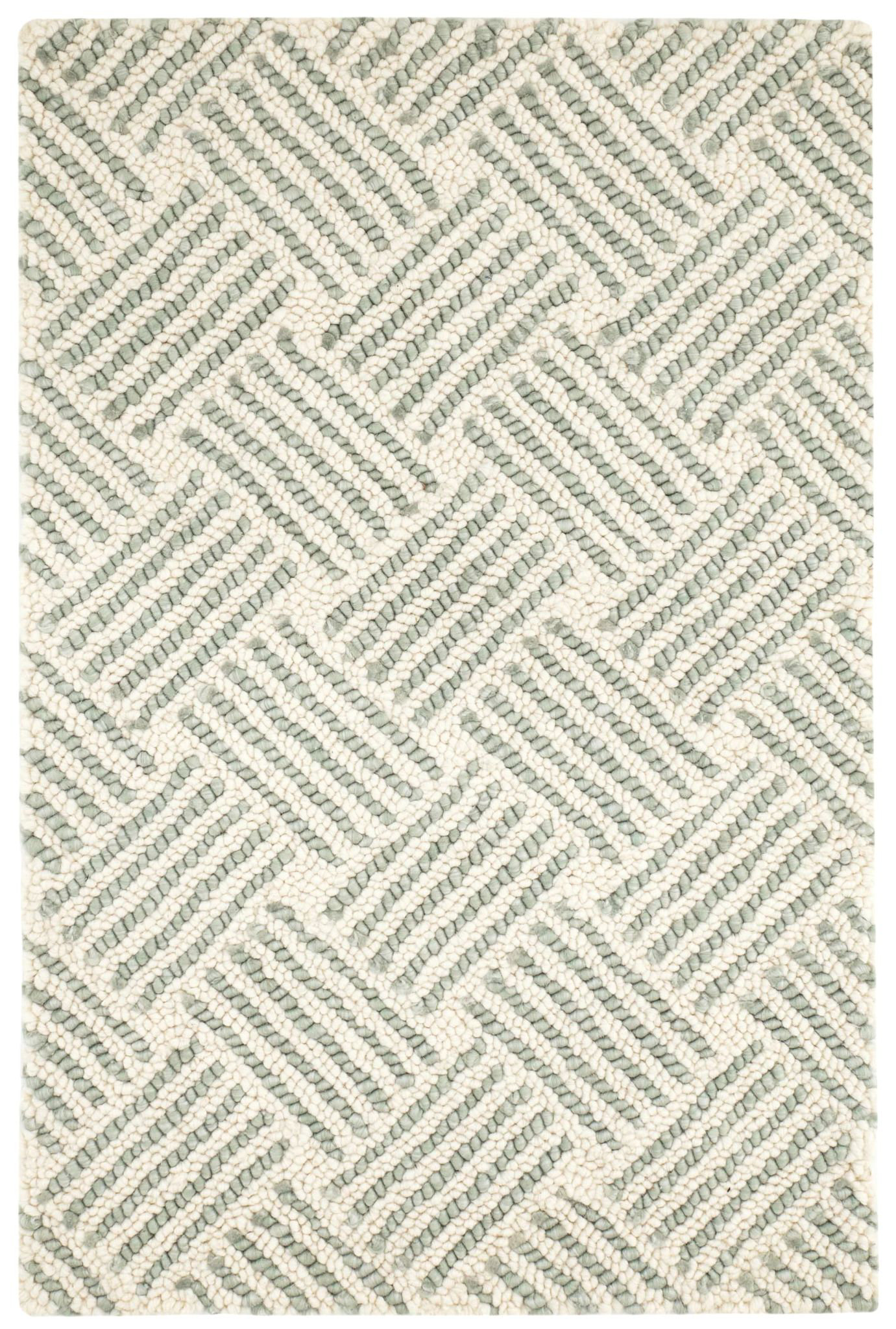 Dash and Albert Rugs Layers Desert Sage Hand Hooked Wool Rug | Wayfair