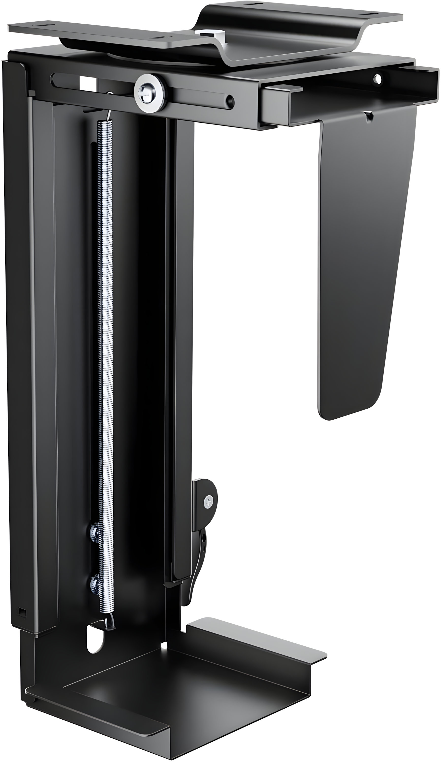 caimen Under Desk PC Mount With Locking Handle - 360 Degree Swivel ...