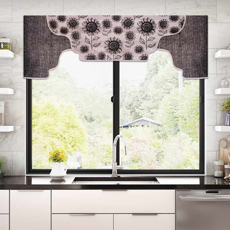 Traceable Designer No-Sew Home Decor Custom Arched Valance Kit - Sewing ...