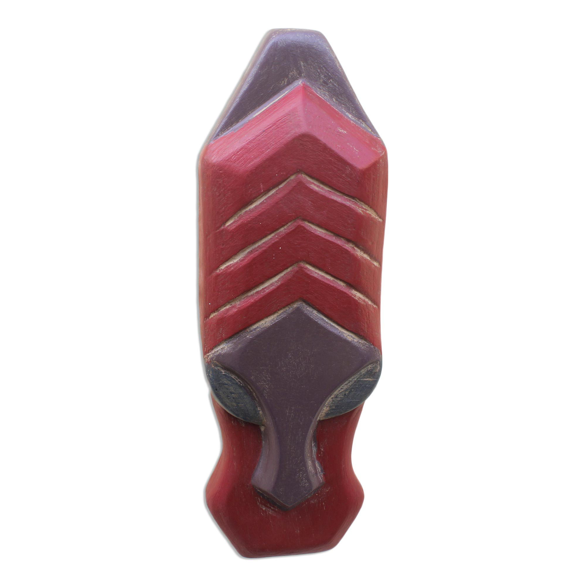 Bungalow Rose Handmade Anaafo African Wood Mask | Wayfair