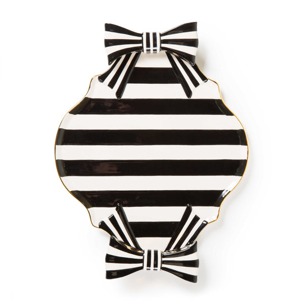 MacKenzie-Childs Courtly Bow Tray & Reviews | Perigold