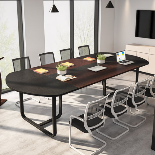 Ebern Designs Monro 70.86'' Oval Conference Table & Reviews | Wayfair