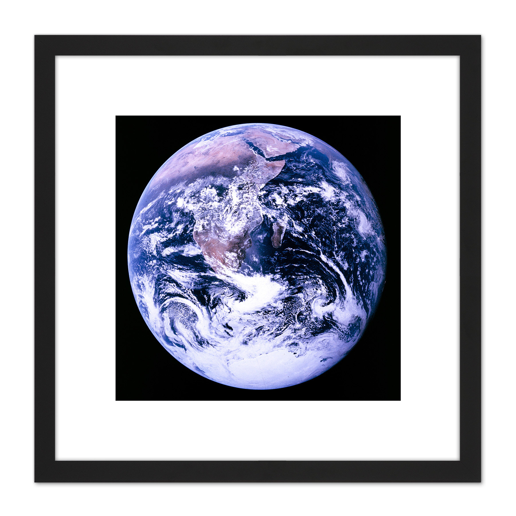Metro Lane Space NASA Earth Apollo 17 Blue Marble Photograph - Picture ...