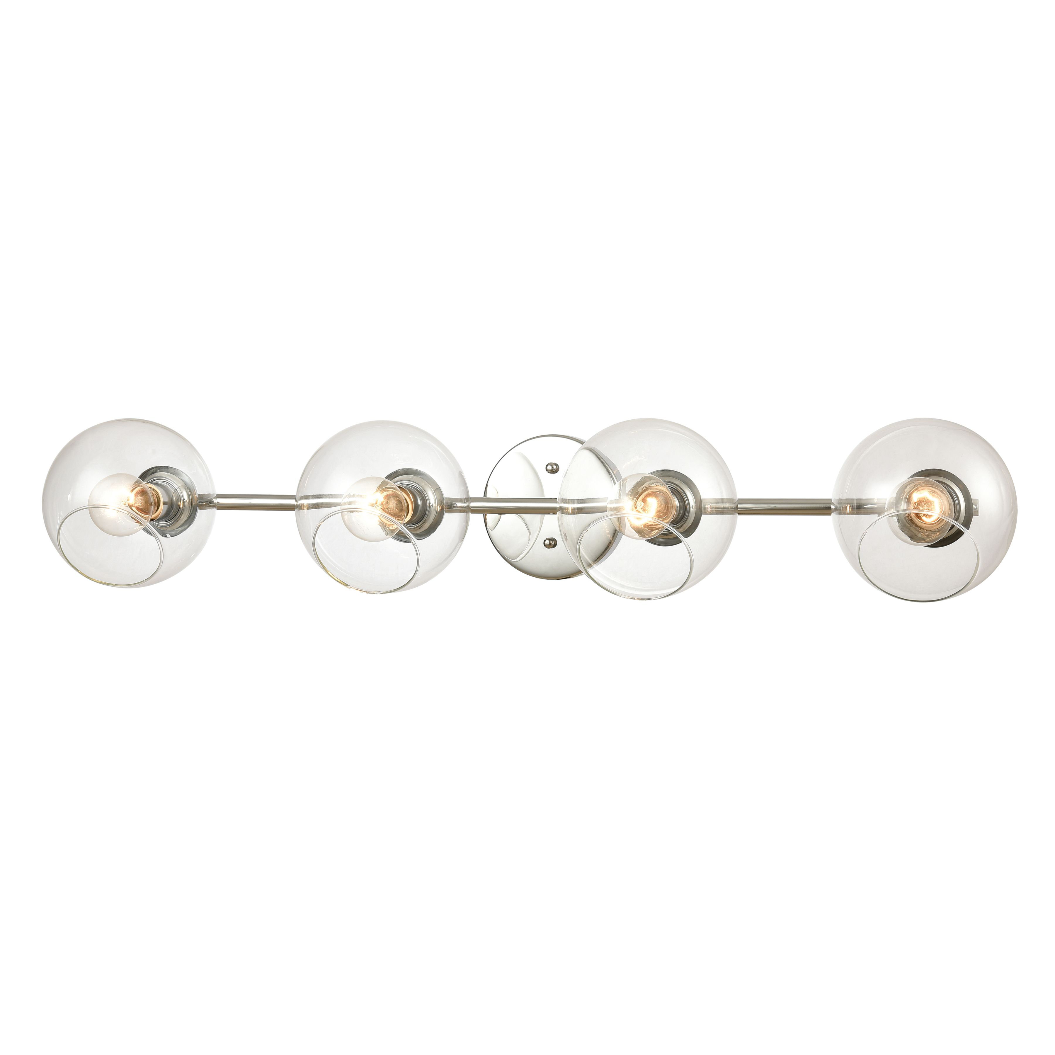 Ivy Bronx Chesterle 36'' Wide 4-Light Vanity Light - Polished Chrome ...